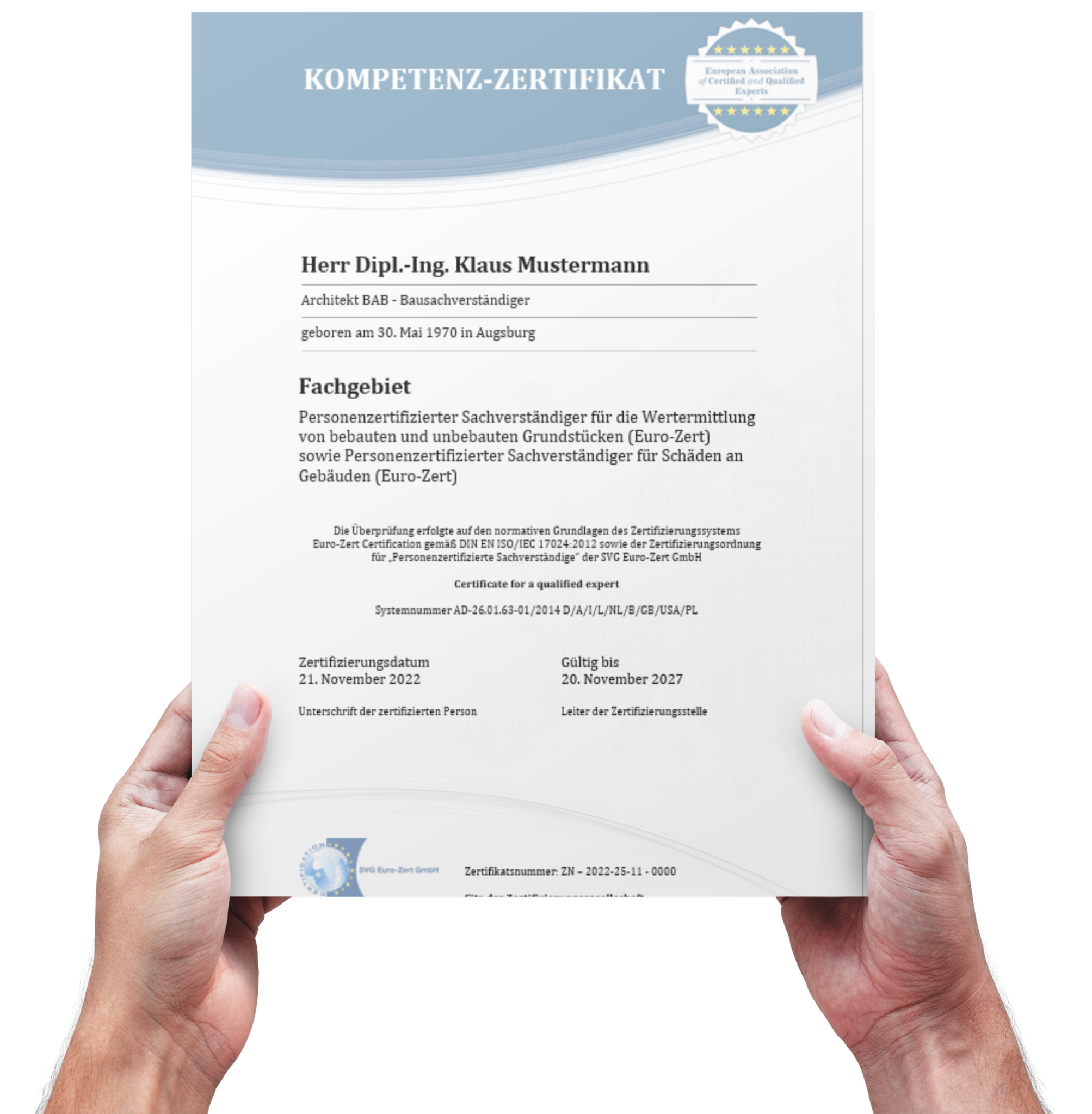 Startseite - SVG Euro-Zert GmbH